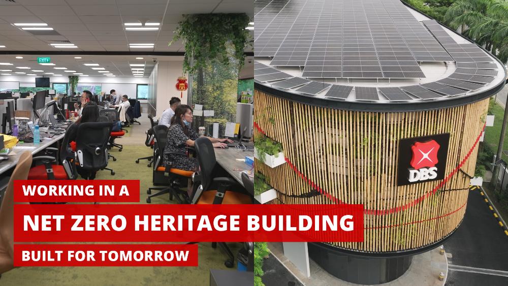 Inside DBS' newest renovated net zero building: office tour