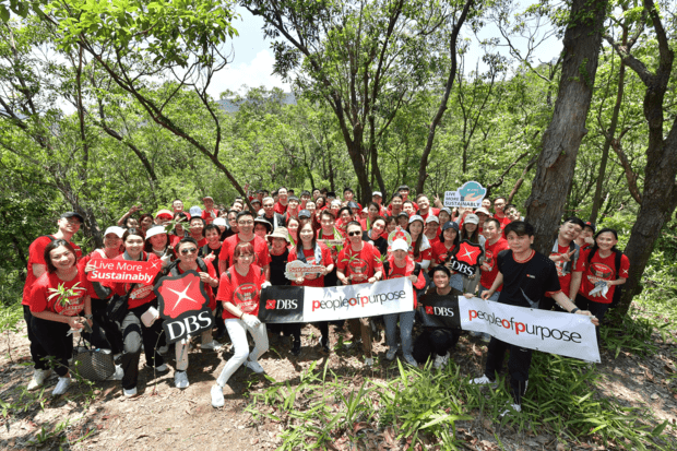 Trees for tomorrow: DBS Hong Kong SME Banking plants and preserves ...