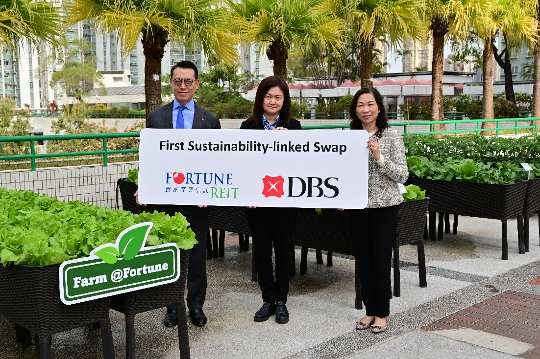 Fortune REIT enters its first sustainability-linked swap with DBS and ...