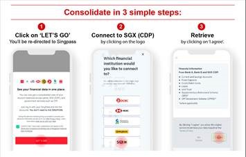 DBS on the inclusion of investment holdings data in SGFinDex
