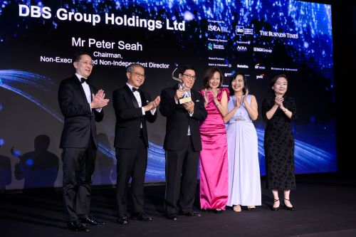 DBS wins top honours at the Singapore Corporate Awards