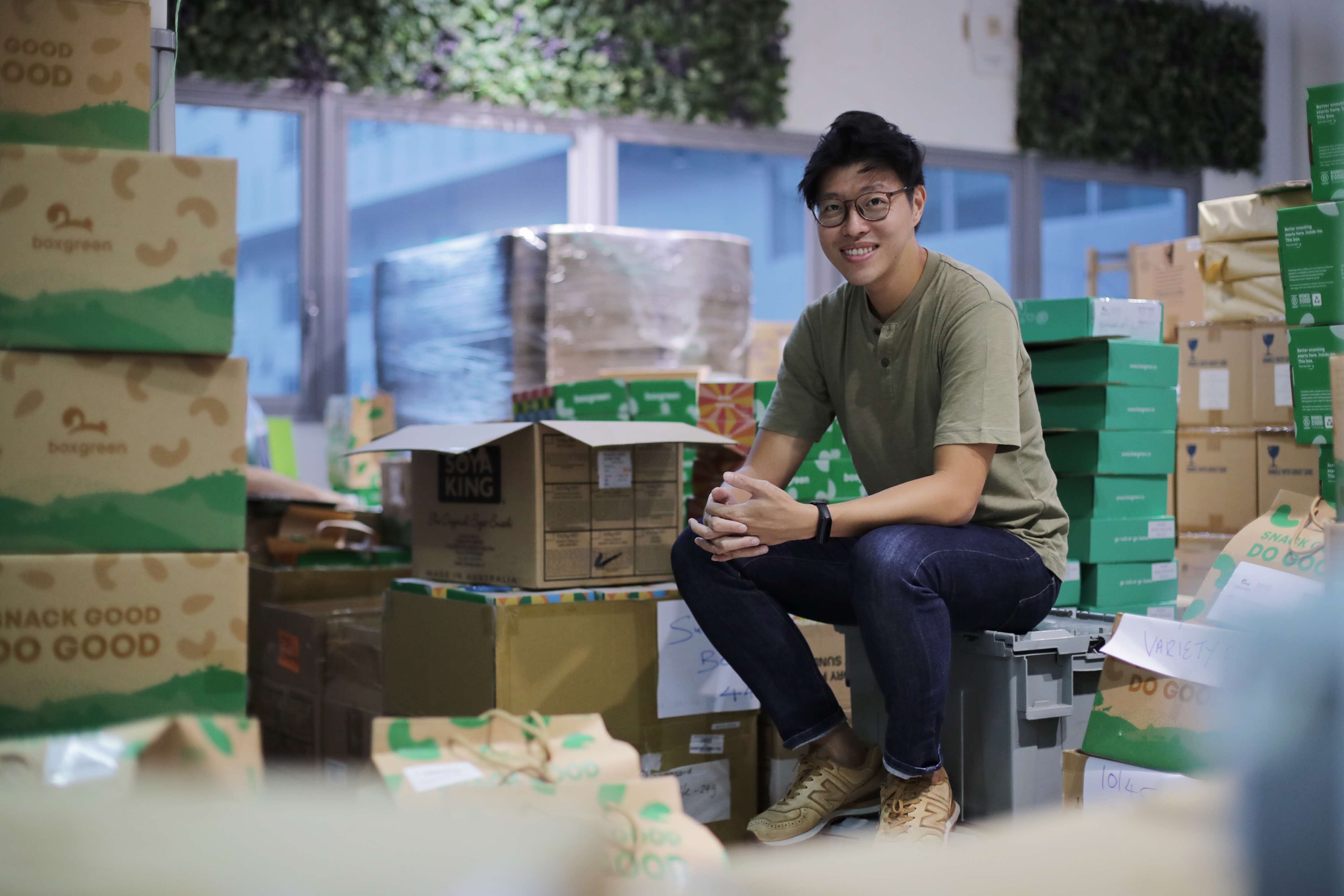 He gave up a career in banking to do good and sell snacks | DBS Bank